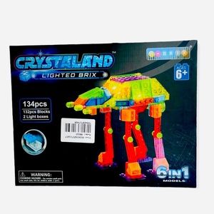 Crystaland | Toys | Nib Crystaland Lighted Brix 6in Mini Construction ...